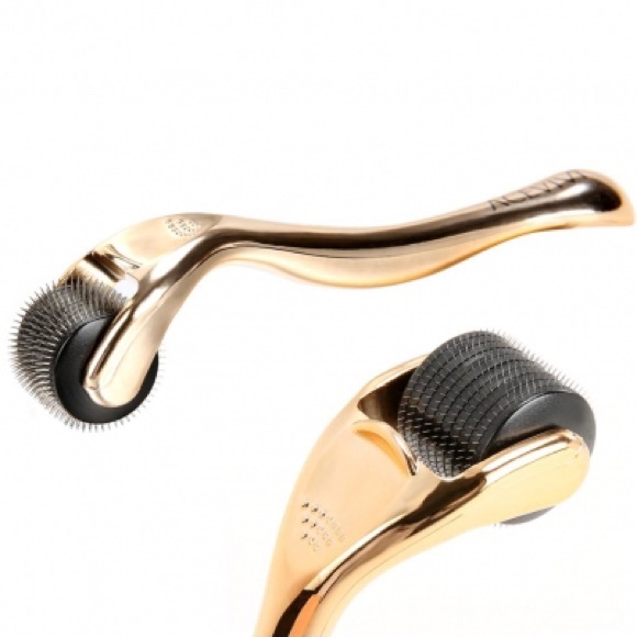 Uptown Lashes | Other | Nib Gold Derma Roller With 54 Microneedles ...
